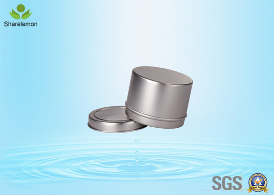 60ml Aluminum Jars Empty Cosmetic Pots with PET Window for Hand Cream