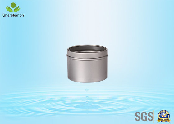 60g Empty  Cosmetic Aluminum Jars / Pots with Aluminum Screw Lids for Hand Cream
