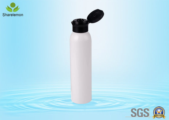 White 80ml Plastic Round Bottle with Flip Top Cap for Face Cream