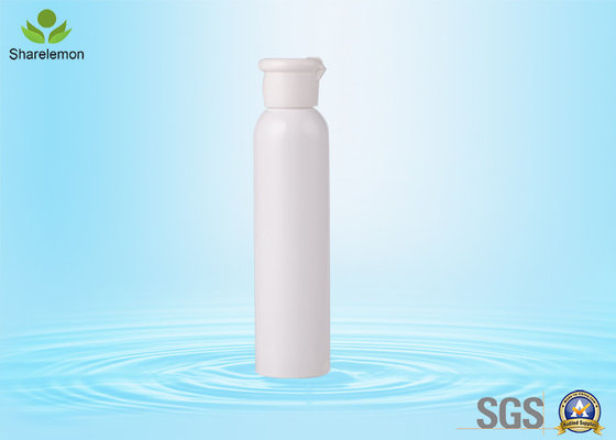 White 80ml Plastic Round Bottle with Flip Top Cap for Face Cream
