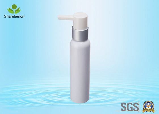 White 100ML Plastic Bottles With Lotion Pump Bottle For Sunscreen Cream