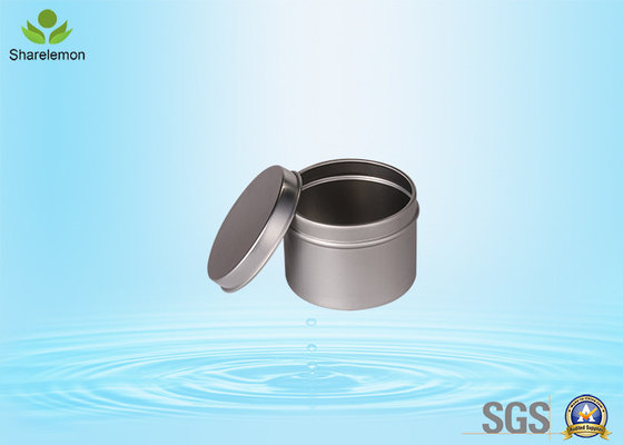 60G Silver Aluminum Storage Jars For Hair Conditional Packaging