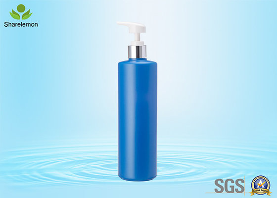 Environmental Blue 440ml Plastic Cream Bottles with Lotion Pump