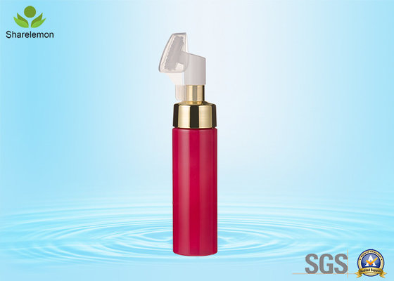 200ml Red Plastic Foam Pump Bottes, Lotion Pump Bottles for Cosmetics