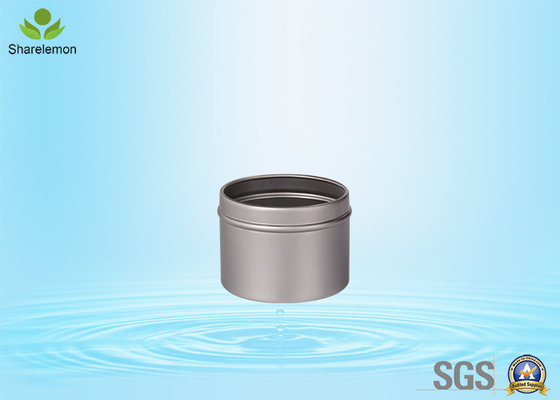 Empty Aluminum Jars For Baby Talcum Powder 60ml With Window Cap