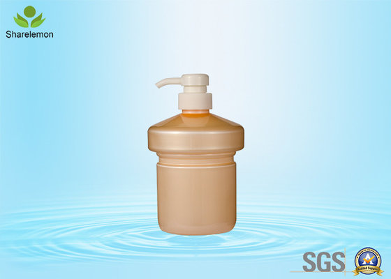 600ml Acrylic Plastic Pump Bottle for Shower Cream Packing Echo Friendly