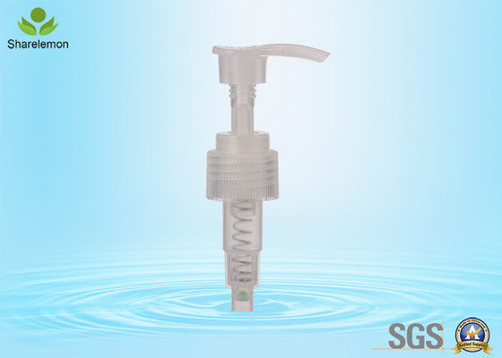 PP Ttransparent Bottles Spray Pump / Plastic Soap Pumps 24/410