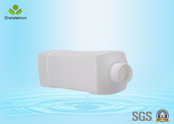 Square Shaped 1000ml PE Plastic Pump  Bottles with Pump Dispenser