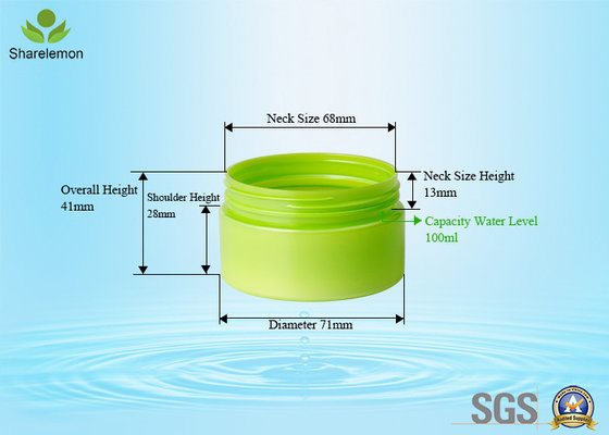 100ml Plastic Cream Jar Storage Container for Face Mask Packing