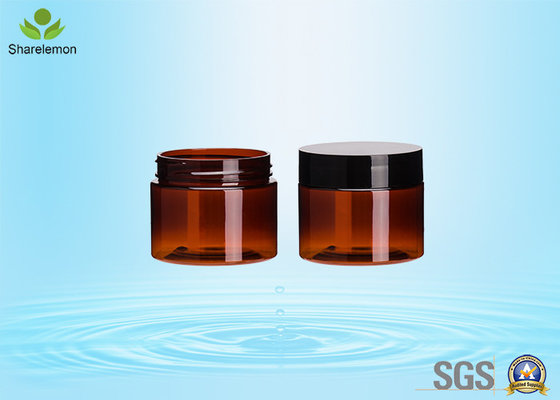 50ML Smooth Bright Surface Plastic Cosmetic Jar For Pure Essential Oil