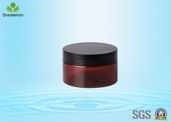Plastic Cream Jar, Plastic Container with Screw Cap for Hair Conditioner 100ml
