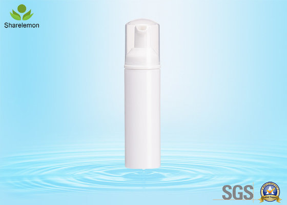 White 70ml Plastic Foam Spray Bottles for Cosmetic Facial Cleanser Care