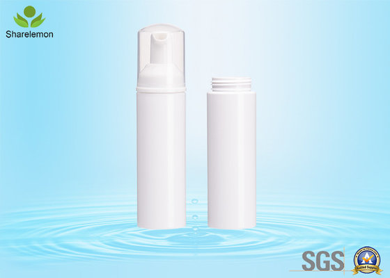 White 70ml Plastic Foam Spray Bottles for Cosmetic Facial Cleanser Care