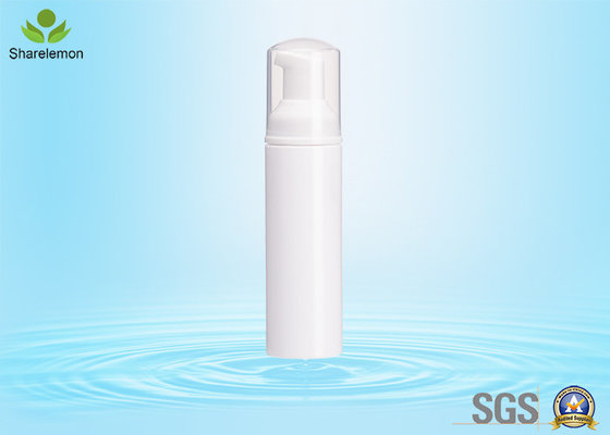 White 70ml Plastic Foam Spray Bottles for Cosmetic Facial Cleanser Care