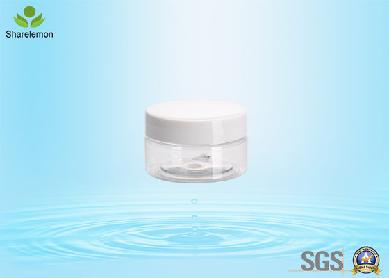 50ML Empty Plastic Leak-proof Transparent  Pot Jar With Inner Seal