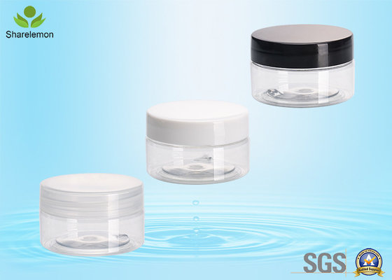 50ml Plastic Cream Jar PET Jar with Caps for Face Cream Packing