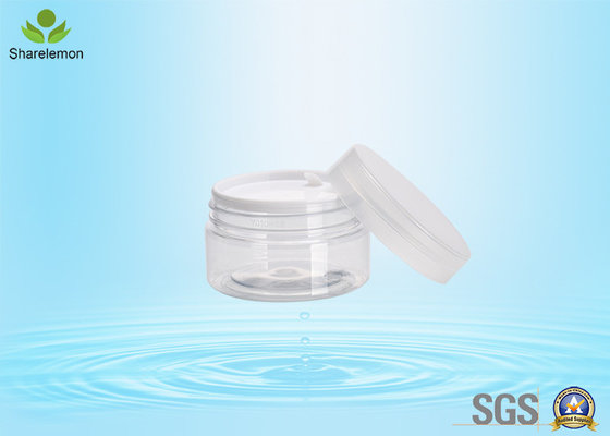 50ml Plastic Cream Jar PET Jar with Caps for Face Cream Packing