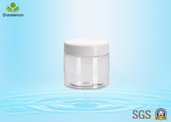 Transparent PET Cosmetic Container / Plastic Cream Jar for CC Cream Packing 100ml