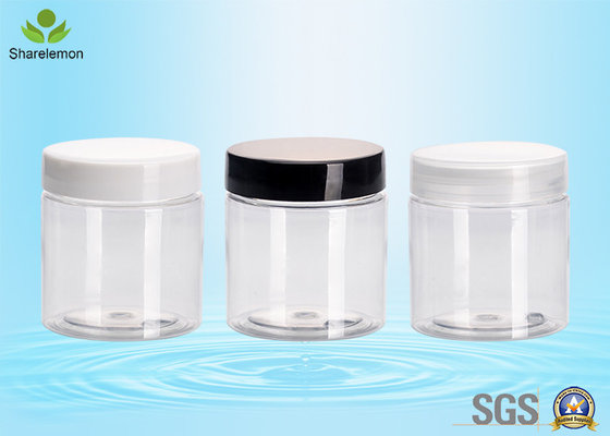 120ML Straight Side Moisturiser Plastic Jar With Plastic Cap For Packing