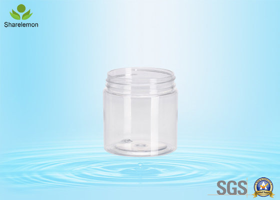 120ML Straight Side Moisturiser Plastic Jar With Plastic Cap For Packing