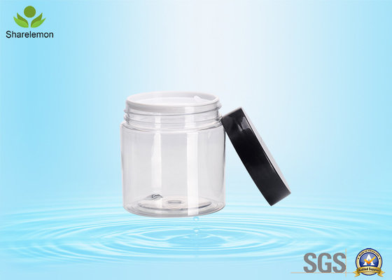 120ML Straight Side Moisturiser Plastic Jar With Plastic Cap For Packing