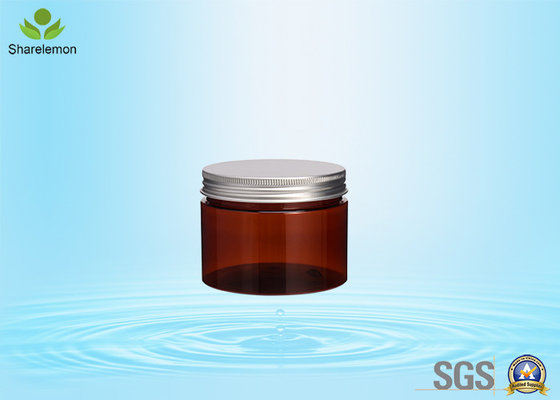 300ml Plastic Cream Jar / Cosmetic Container with Black Lids for Cosmeitcs