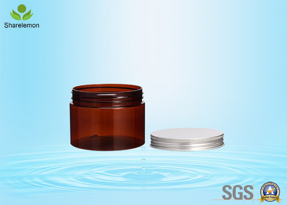 300ml Plastic Cream Jar / Cosmetic Container with Black Lids for Cosmeitcs