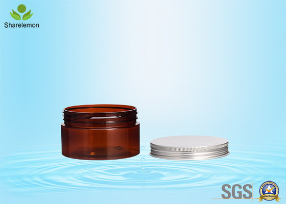 200ml Plastic Cream Jar / Amber Cosmetic Jar for Aloe Vera Gel