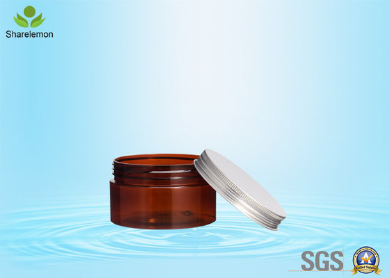 200ml Plastic Cream Jar / Amber Cosmetic Jar for Aloe Vera Gel