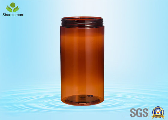 1000ml PET Large Food Storage Plastic Jar With Cap For Tea-Leaf