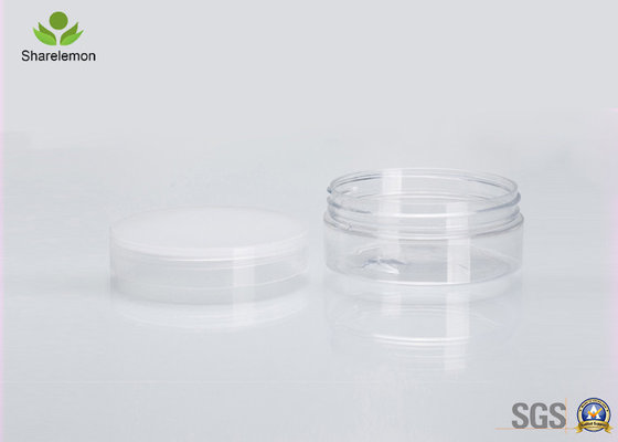 100ml Clear Cosmetic Plastic Cream Jars For Moisturizing Mask Packaging