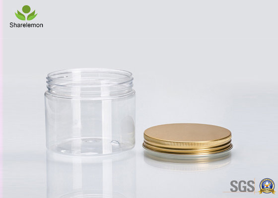 350ML Plastic Cosmetic Jars Leak - proof Wide Opening Box For Cosmetics