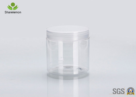 450ML Clear Plastic Containers With Lids  Empty Facial Cream Mask Container