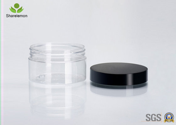 Round Empty 200ML Cream Plastic Jar,Clear Plastic Cream Jar,Cosmetic Plastic Jar