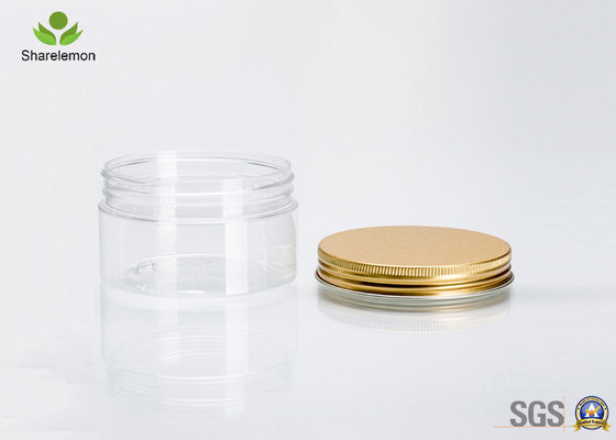Round Empty 200ML Cream Plastic Jar,Clear Plastic Cream Jar,Cosmetic Plastic Jar