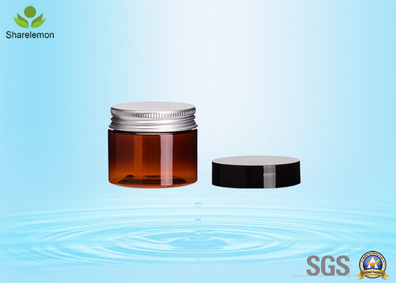 50ml Amber Color Plastic Cosmetic Cream Jars for Mask-in Lotion
