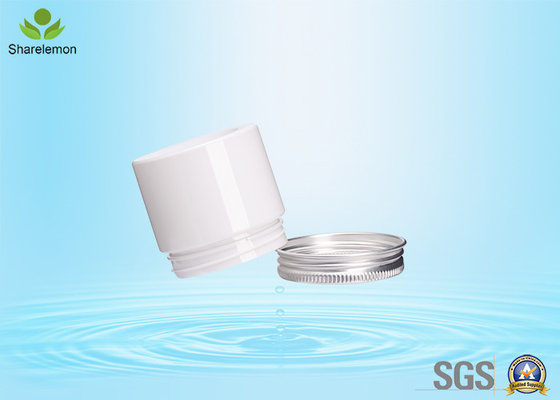 White Color 60ml Pet Plastic Cosmetic Jars for Cleansing Cream