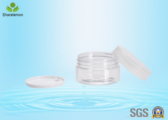 50ml Transparent Plastic Cream Jars for Eye Cream Packing Echo Friendly