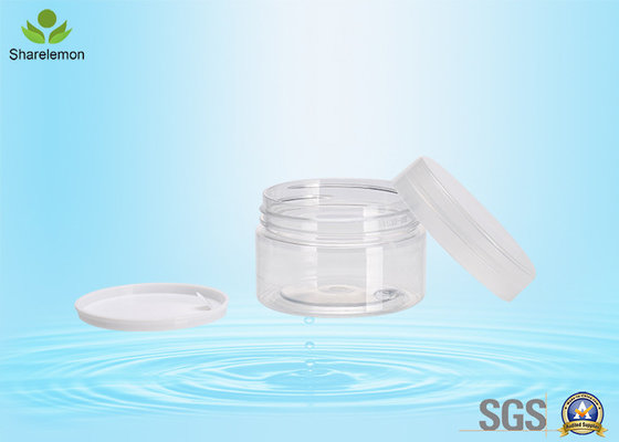 60ml Transparent PET Cosmetic Jars for Lady Face Cream Packing