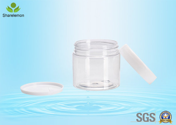100ml Transparent Plastic Cream Jars for Barbados Aloe Mask Packing