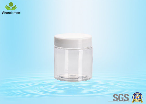 120ml Transparent PET Cosmetic Jars for Face Cream Packing Environmental