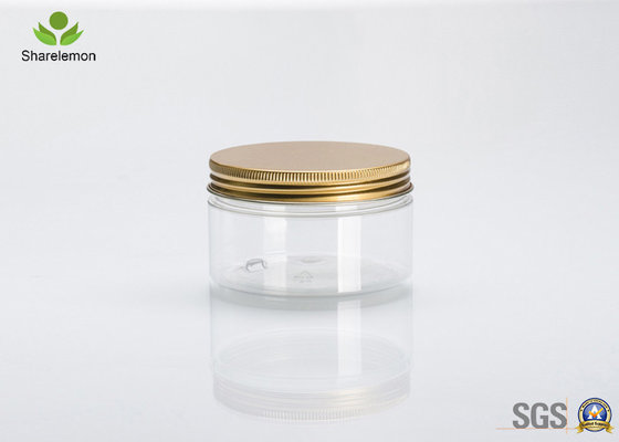 200ml Transparent Wide Mouth Plastic Cream Jars for Eye Cream Packing