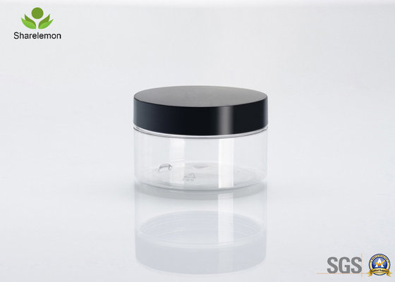 200ml Transparent Wide Mouth Plastic Cream Jars for Eye Cream Packing