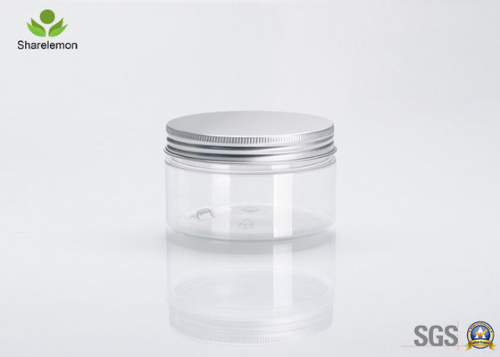 200ml Transparent Wide Mouth Plastic Cream Jars for Eye Cream Packing