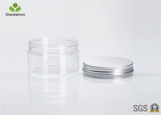 200ml Transparent Wide Mouth Plastic Cream Jars for Eye Cream Packing