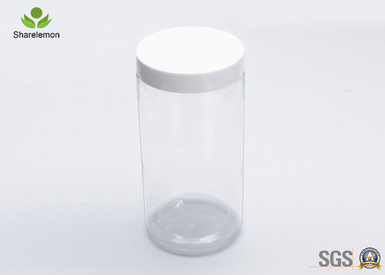 1000ml Clear Plastic  Cosmetic Jars / Plastic Storage Container for Food Packing