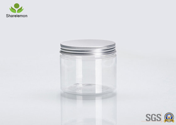 350ml Transparent Plastic Cosmetic Jars Wide Mouth for Sleep Mask