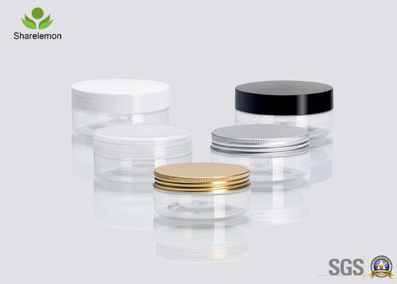 100ml Transparent  Plastic Cream Jars for Face Cream Packing Environmental