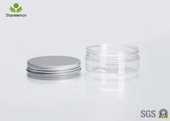 100ml Transparent  Plastic Cream Jars for Face Cream Packing Environmental