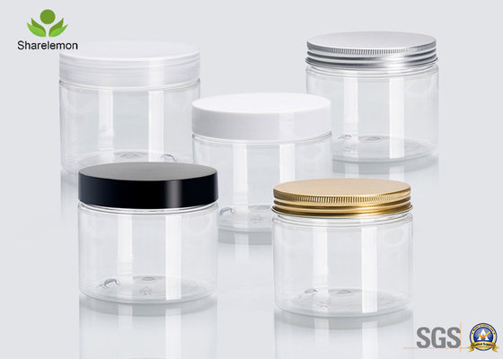 350ml Transparent Plastic Cream Jars for Baby Body Cream Packing